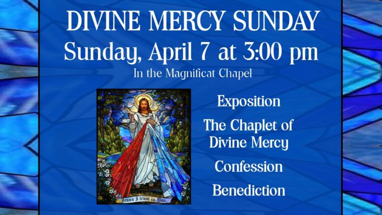 Divine Mercy Devotions - Sts. Anne & Joachim Catholic Church