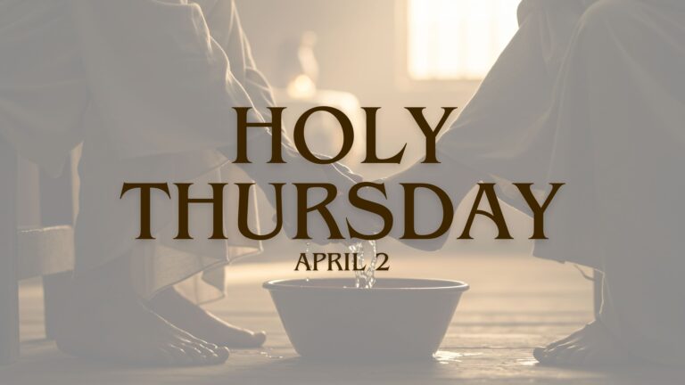 Holy Thursday - Sts. Anne & Joachim Catholic Church